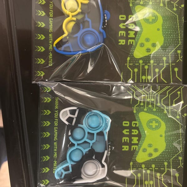 Video Game Party Favors, Gaming Party Favors, Gamer Birthday, Gamer ...
