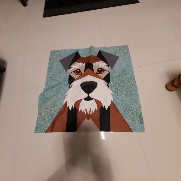 Tiger Quilt Pattern: FPP Animal Patchwork (PDF Download, 30x30/60x60 ...