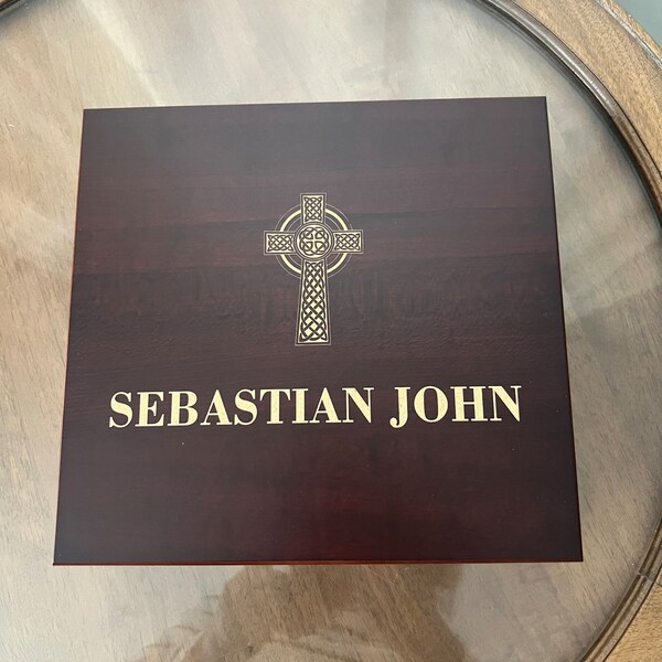 Confirmation Box, Baptism Box, First Communion Gifts, Christening Gift ...