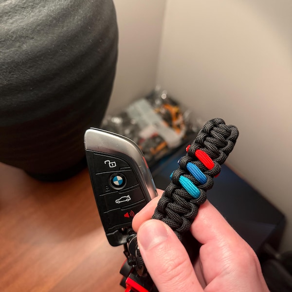 BMW M Series Keychain Paracord by Tru550 - Etsy