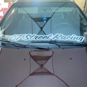 Antisocial V1 Windshield Rear Window Decal Car Sticker Banner - Etsy