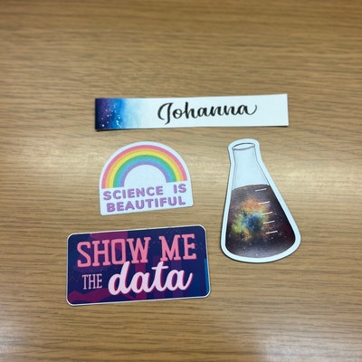 Sticker // Vinyl Holographic Periodic Table Science Art 3 - Etsy