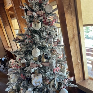 Sets of Blueberry Christmas Tree Decor, Farmhouse Christmas Ornaments ...