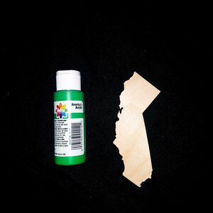 California State Wooden Cutout for Crafting, Home & Room Décor, and ...