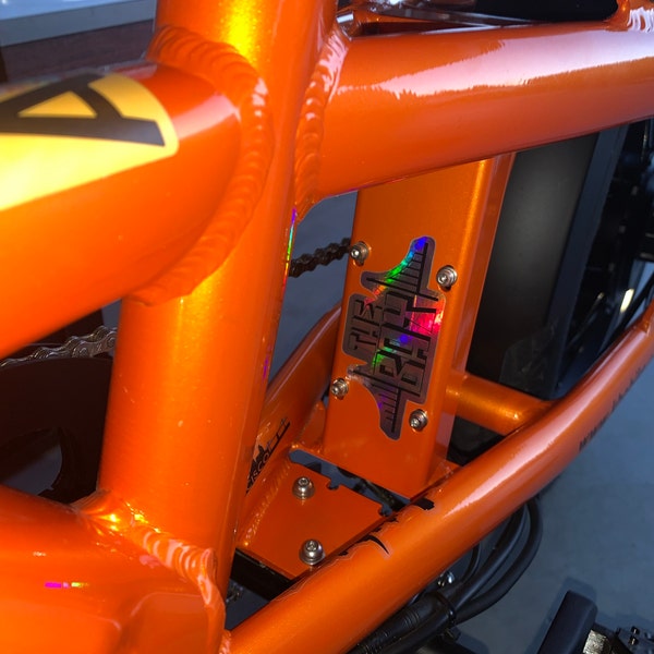 The Bay Sticker Red & Gold San Francisco 49ers Hyphy Thizz Yay Area Mac ...