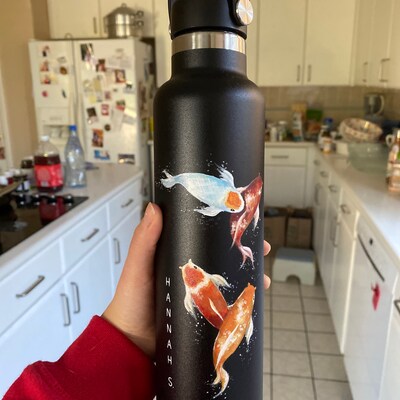 Custom Great Wave / Koi Fish Af1's af1's Design - Etsy