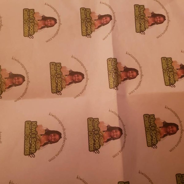 Custom Tissue Paper, Branded Tissue Paper, Full Color Tissue Paper ...