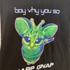 Boy Why You so Gnarp Gnap Alien Cat Tiktok Meme T-shirt - Etsy