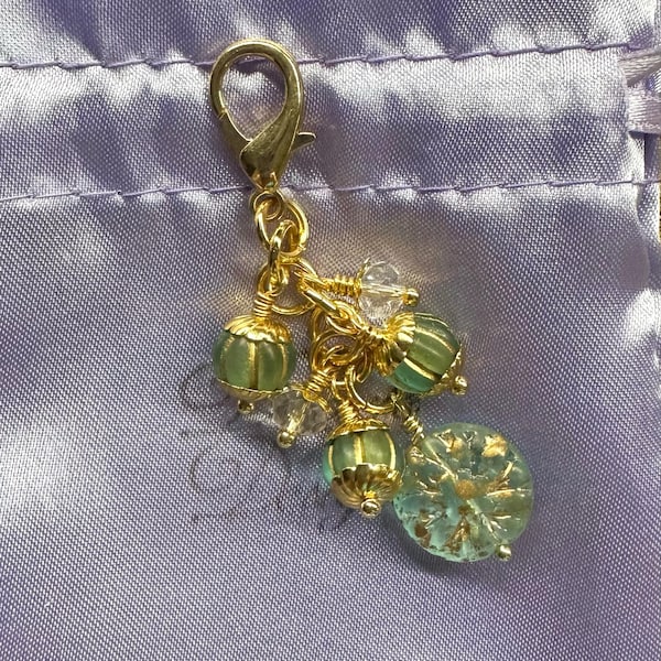 Easter Egg Purse Charm - Rhinestone Handbag Jewelry - Purse Dangle ...