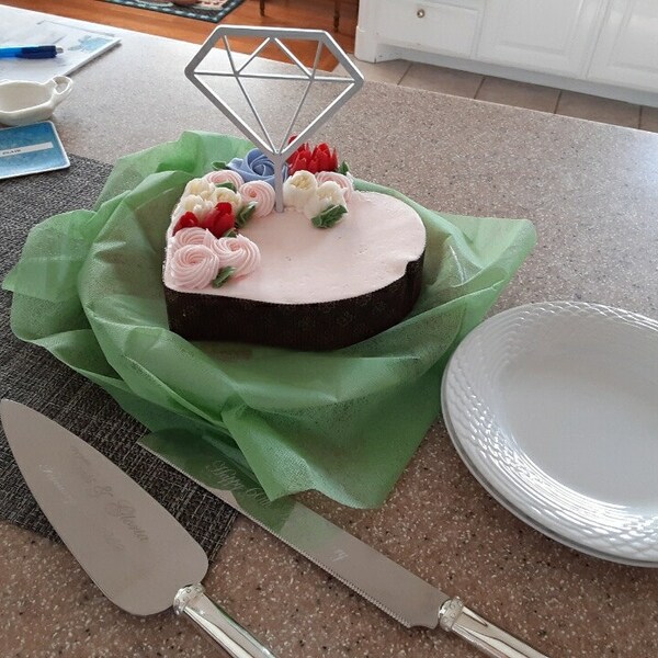 Diamond Cake Topper - Etsy