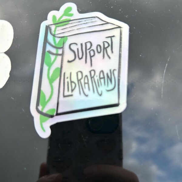 Support Public Libraries Book Sticker Library Science Books - Etsy