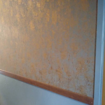 Gray Rust XXL Wallpaper Shabby Chic for Living Room Bedroom - Etsy