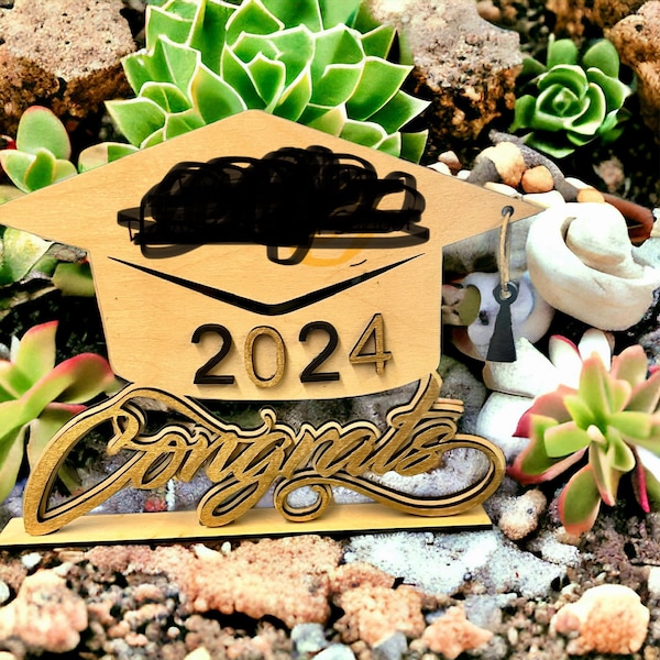 Graduation Laser Cut File Svg Dxf School Glowforge and School Laser ...