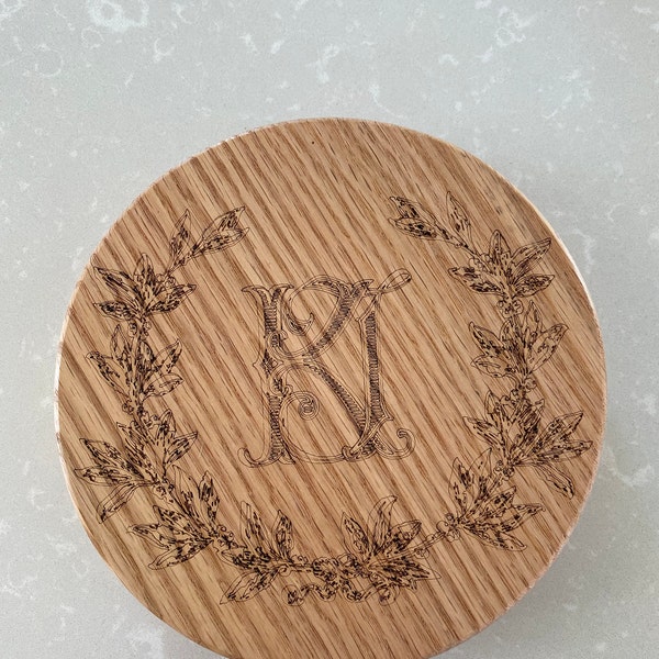 Tequila Margarita Salt Rimmer / Container, Oak Barware, Customization ...