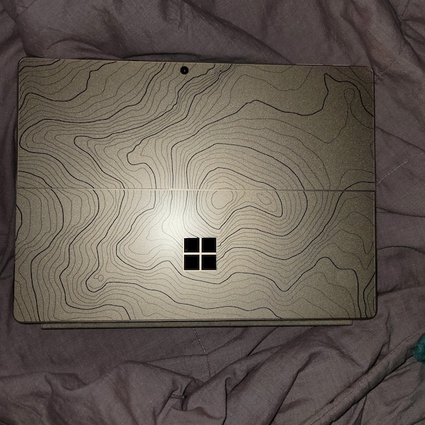 Laptop Stickers Microsoft Surface Book 3 Skin Grapefruit Marble ...