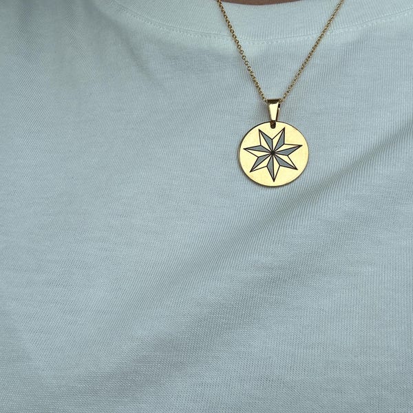 Mvskoke Knot Pendant on Stainless / Southeastern Tribal Motif ...