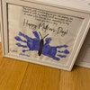 Mothers Day Gift | Butterfly Hand Print DIY Craft | Mother's Day Gift ...