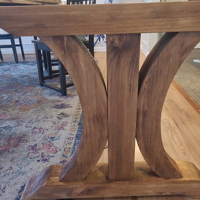 Seamless Trestle Table Frame, Free Shipping, Set of Two W/frame, Dining ...