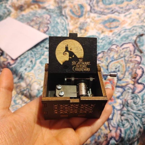 Nightmare Before Christmas Music Box: Plays "this is Halloween" - Etsy