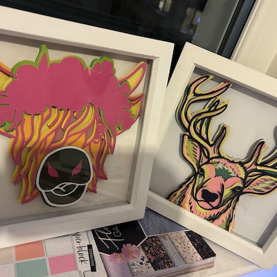 Cardinals Outside Window Shadow Box SVG / Memorial Shadow Box/ - Etsy ...