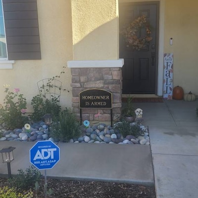 Classic Oval Double-sided Hanging Address Plaque, ONE Line Hanging ...