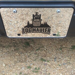 Custom can Do Any Name Mirror Laser License Plate - Etsy