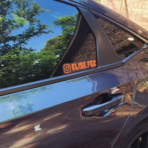 Instagram Sticker | Social Media Sticker | Vinyl Car Decal ...