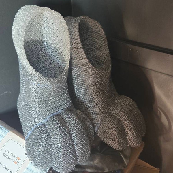 TPU 3D Printed Dragon Fursuit Feetpaws Base (3 Toes) - Digitigrade ...
