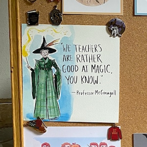 Teachers Are Magic Art Print - Etsy