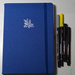 Paper Plane Black B5 Dot Grid Notebook - Etsy