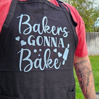 Bakers Gonna Bake Apron, Funny Aprons for Women, Christmas Gifts for ...