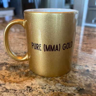 Gold Custom Metallic Coffee Mug, Personalized Coffee Mug, 11oz Gold Mug ...