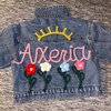 Personalized Kids Name Jean Jacket, Custom Girls Toddler Name Letter ...