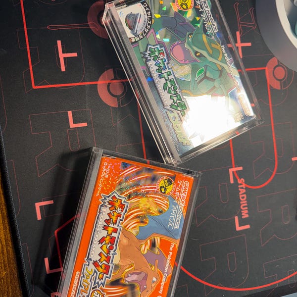 Japanese Game Boy Advance Game Box Acrylic Nintendo Storage Display ...
