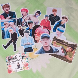 BTS Stationery Set 27 Piece Letter Paper Memo Squares A7 - Etsy