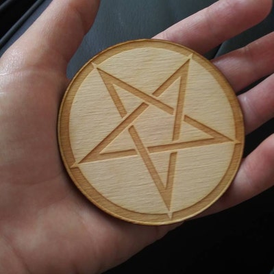 Pentagram Crystal Grid Altar Decoration - Etsy