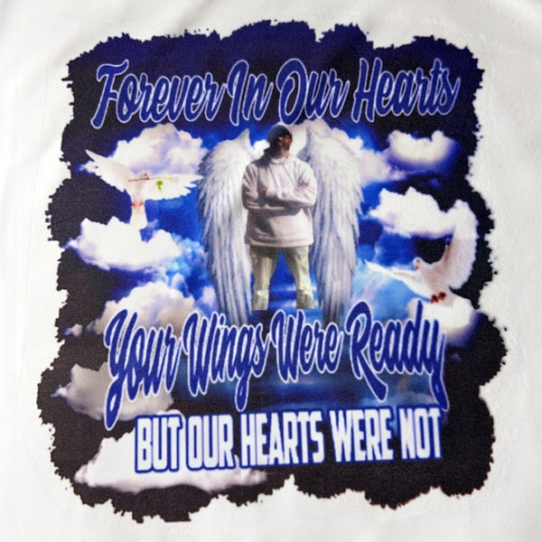 In Loving Memory, PNG Center T-shirt Design, Memorial, RIP Design ...