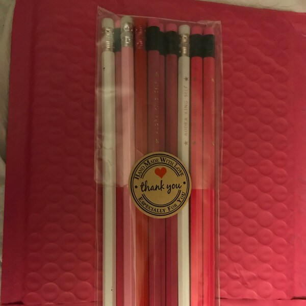 Personalized Gold Foil Pencils: Teacher Appreciation Gift - Etsy