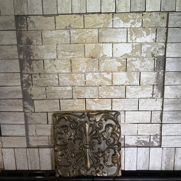 Elegant Decorative Kitchen Backsplash Relief Tile in Antique Stone ...