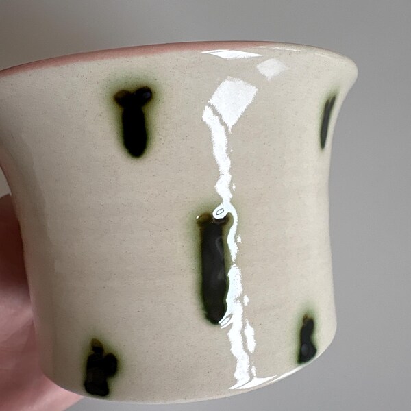 Ceramic Coffee Mugs With Cat Line Art Gift for Cat Lovers, Comfort Grip ...