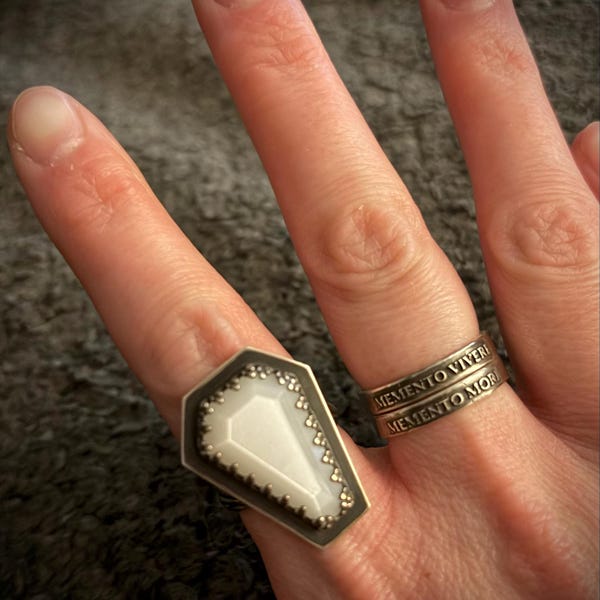 Halloween Ring Everyday is Halloween Ring / Womens Rings Mens Rings ...