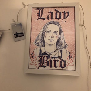 Lady Bird A4 Print - Etsy
