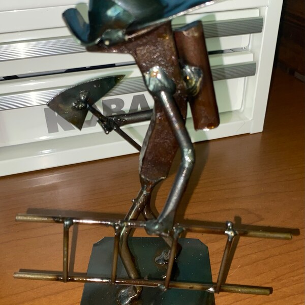 Basketball Player | Basketball | Metal Art | Basketball Figurine ...