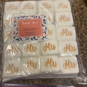 Personalized Marshmallows - Etsy