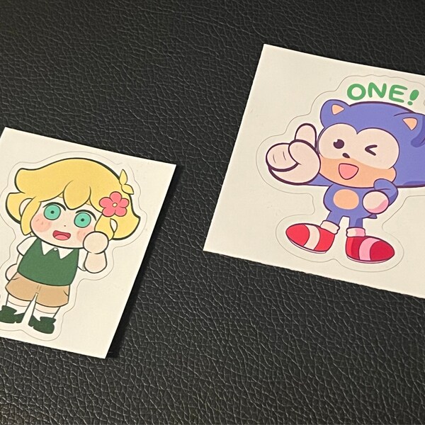 Earthbound / Mother 3 Stickers Ness, Lucas, Ramblin Evil Mushroom ...