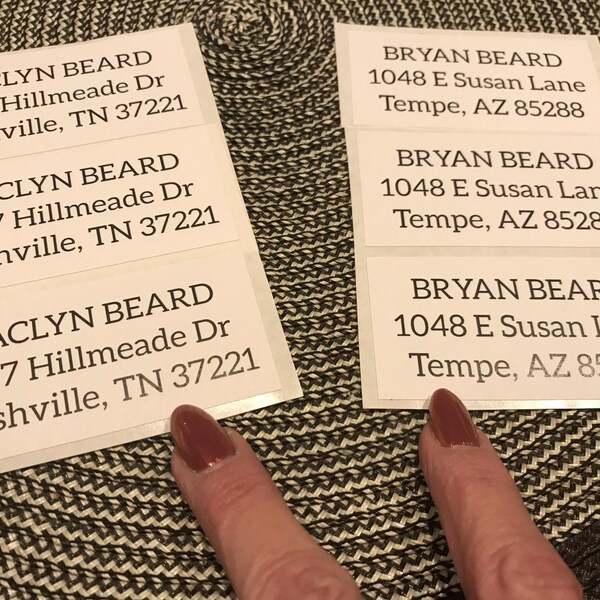 Custom Rectangle Stickers - Custom Labels - Rectangle Labels - Custom ...