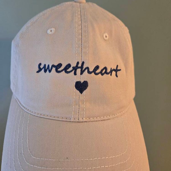 Custom Text Embroidered Baseball Cap,adjustable Hat, Dad Hat ...