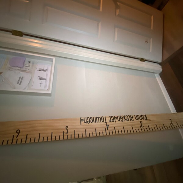 Personalized Growth Chart Ruler Decal: Vinyl Arrow Height Markers - Etsy