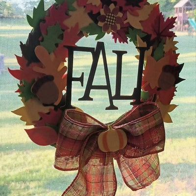 SET of FALL Craft Kit Kids DIY Kit Fall Activity for Kids Preschool ...