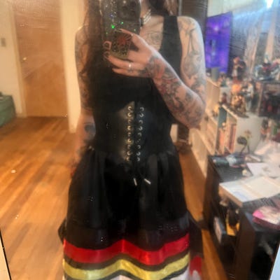 Native American Ribbon Skirt Cherry Blossom Ribbon Skirt Pink Ribbon ...